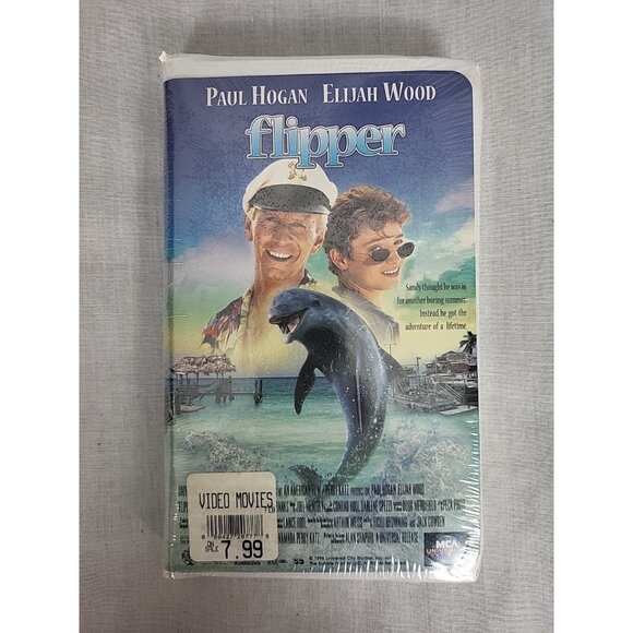 MCA Universal | Media | Flipper Vhs 996 Original Sealed New Paul Hogan ...